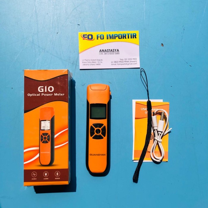 Jual optical power meter GIO GUANGYAN OPM POWER METER fiber optic OPM G10 | Shopee Indonesia