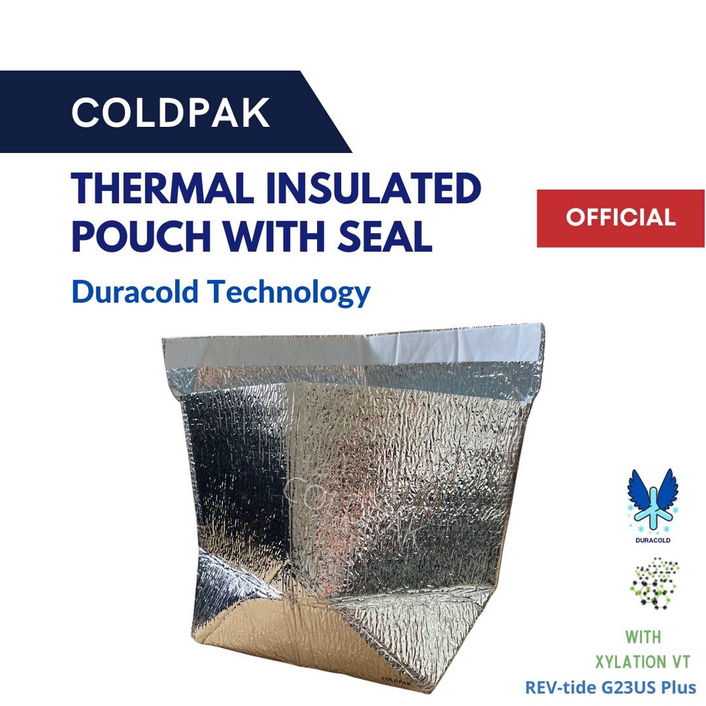 Jual COLDPAK Thermal Pouch Insulated Bag Dengan Seal Kantong Tahan ...