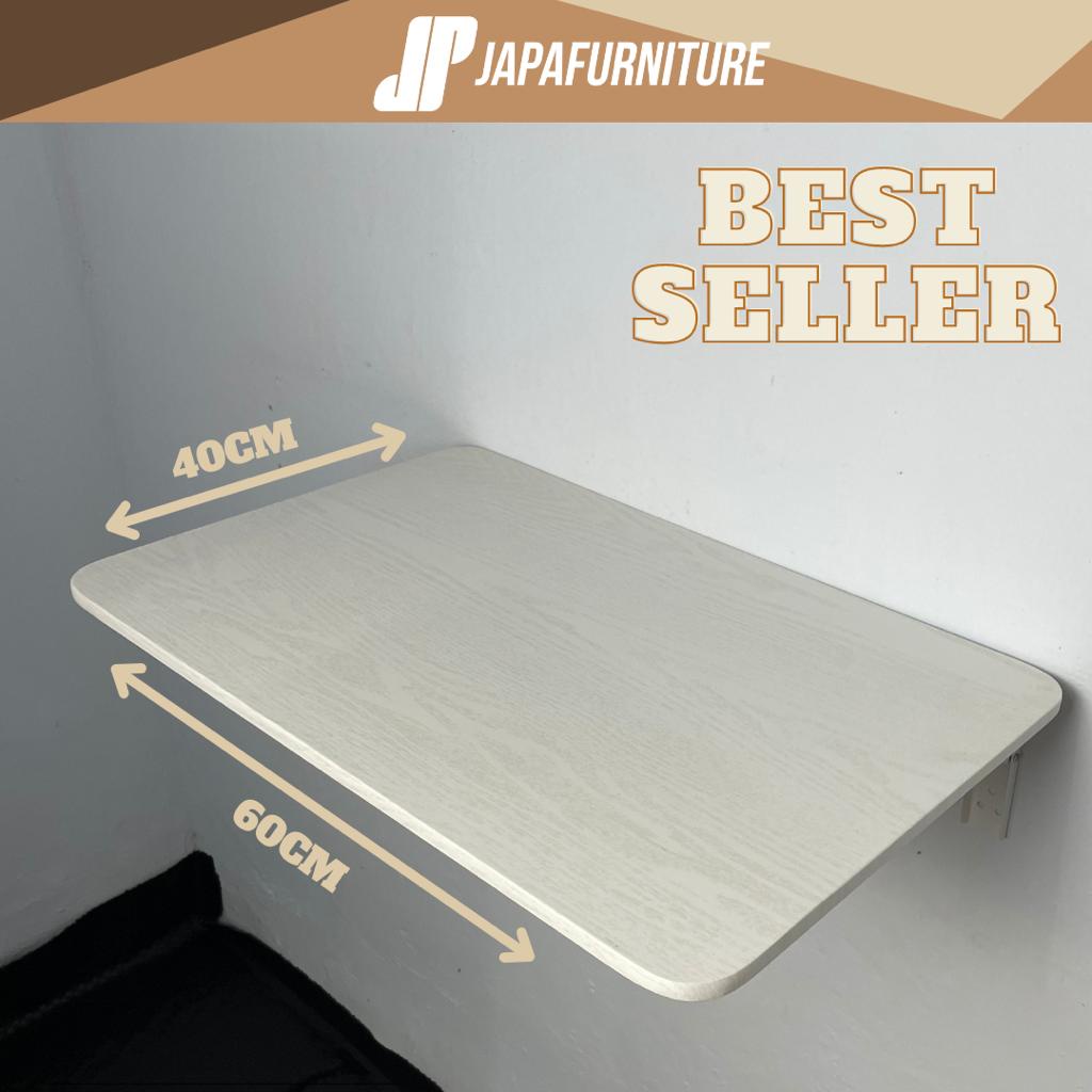 Jual MEJA LIPAT DINDING 60 X 40 SATU SET (MEJA+BRACKET)/ MEJA BELAJAR ...