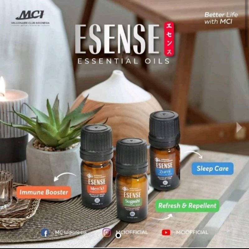 Jual MCI ESENSE ORI AROMA TERAPI MURAH | Shopee Indonesia
