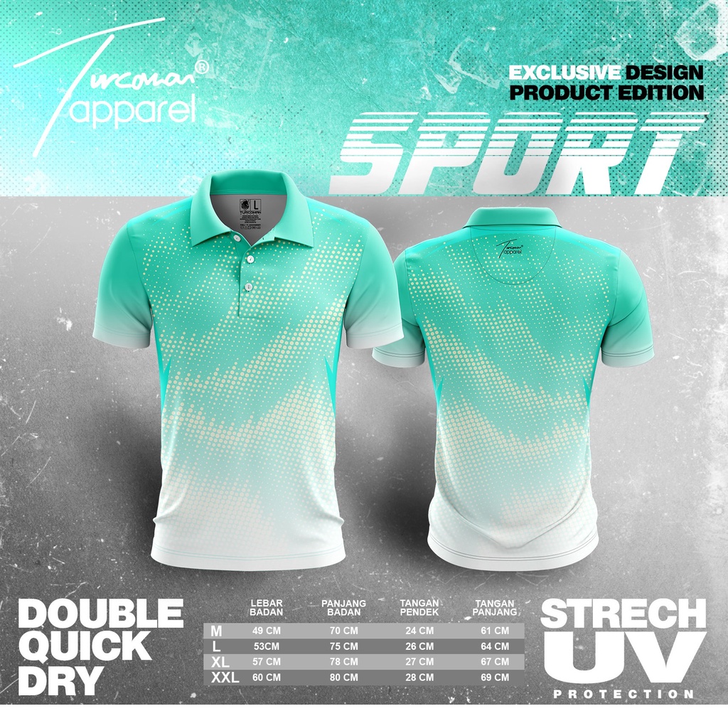 Jual Kaos Jersey olahraga full printing original model kerah kemeja ...