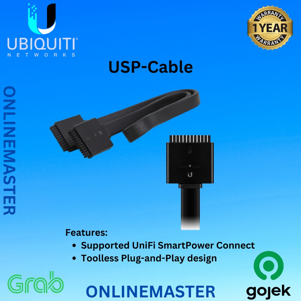 Jual Ubiquiti USP-Cable UniFi SmartPower Cable | Shopee Indonesia