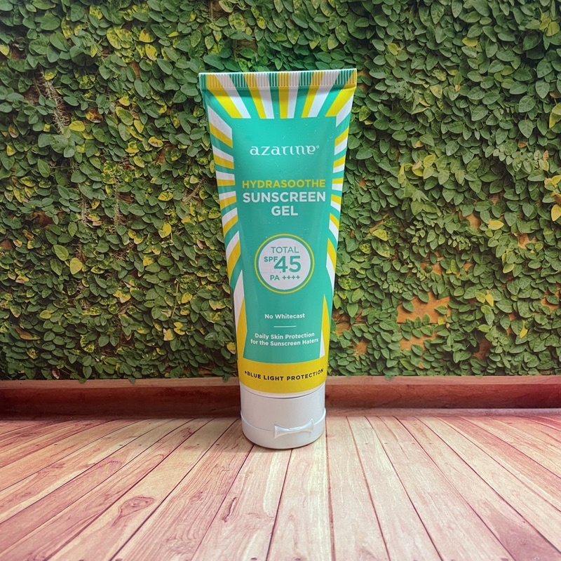Jual Azarine Hydrasoothe Sunscreen Gel SPF 45 PA++++ No Whitecast 50ml ...