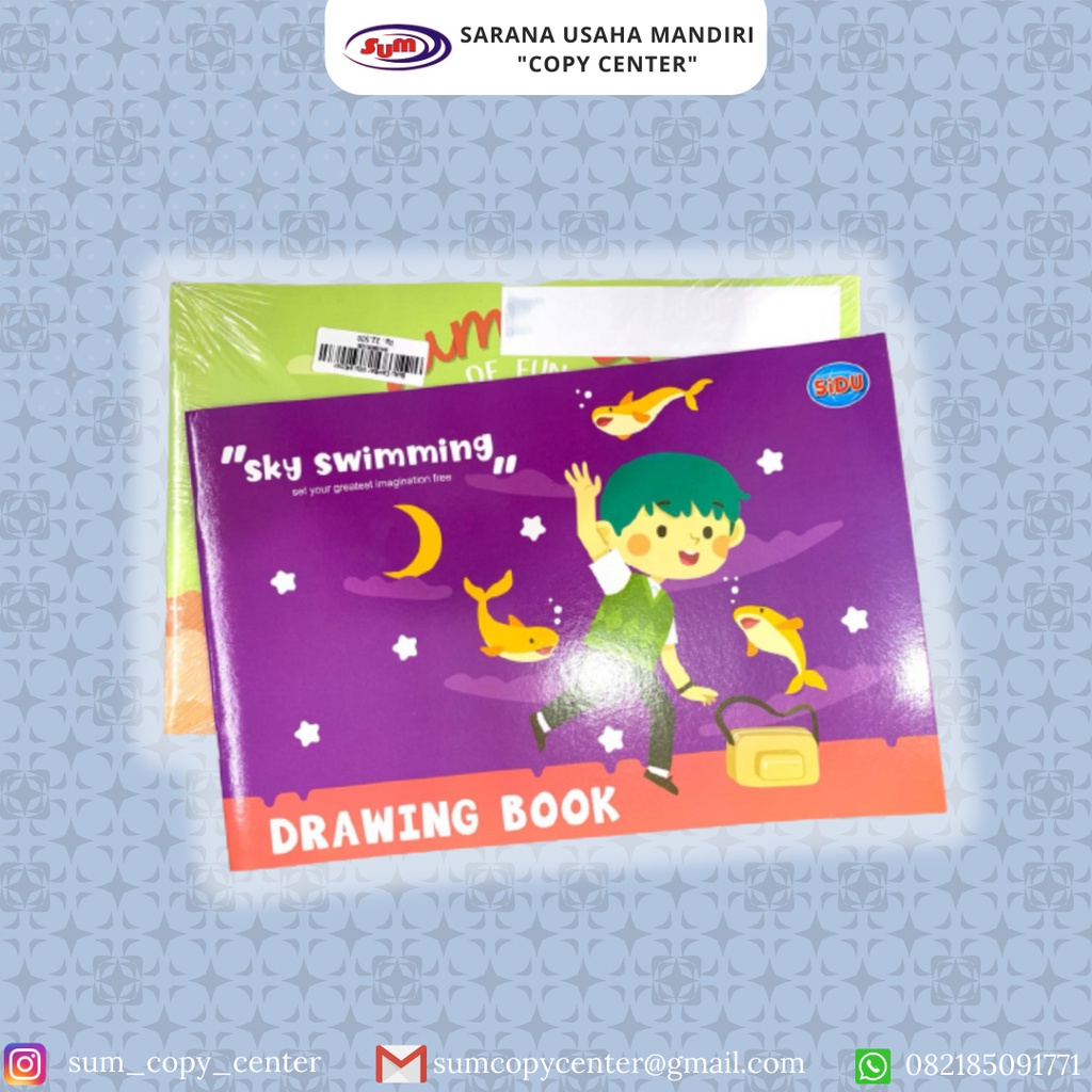 Jual Buku Gambar Kecil / Drawing Book Menggambar (PACK) | Shopee Indonesia