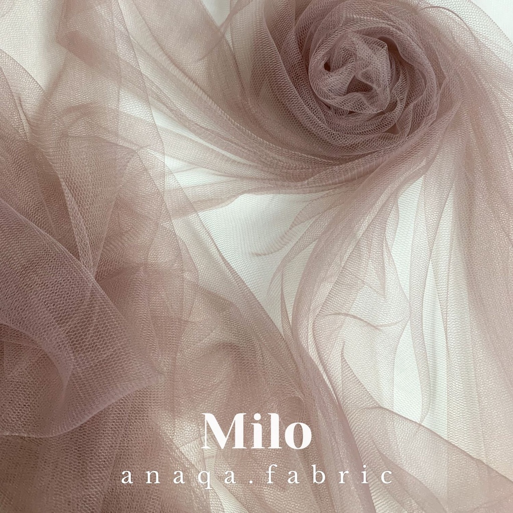 Jual ½ meter Kain Soft Tulle // Tile Polos // Bahan Tule Polos PREMIUM ...