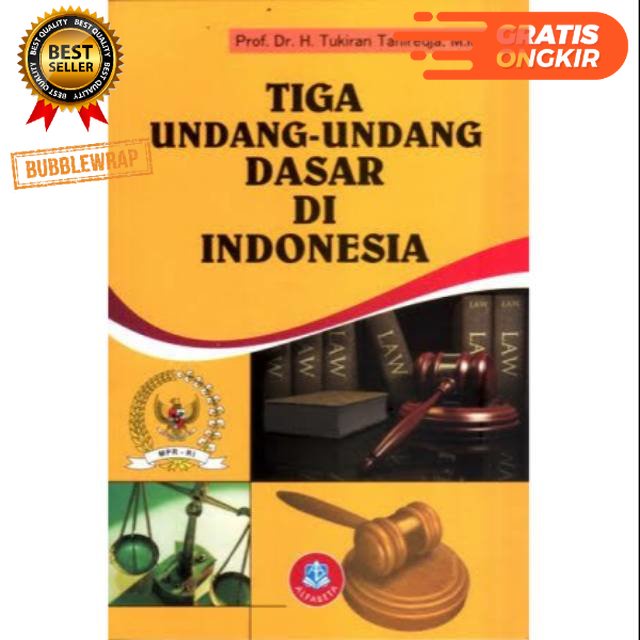 Jual Tiga Undang-undang Dasar di Indonesia Prof. Dr. H. Tukiran ...