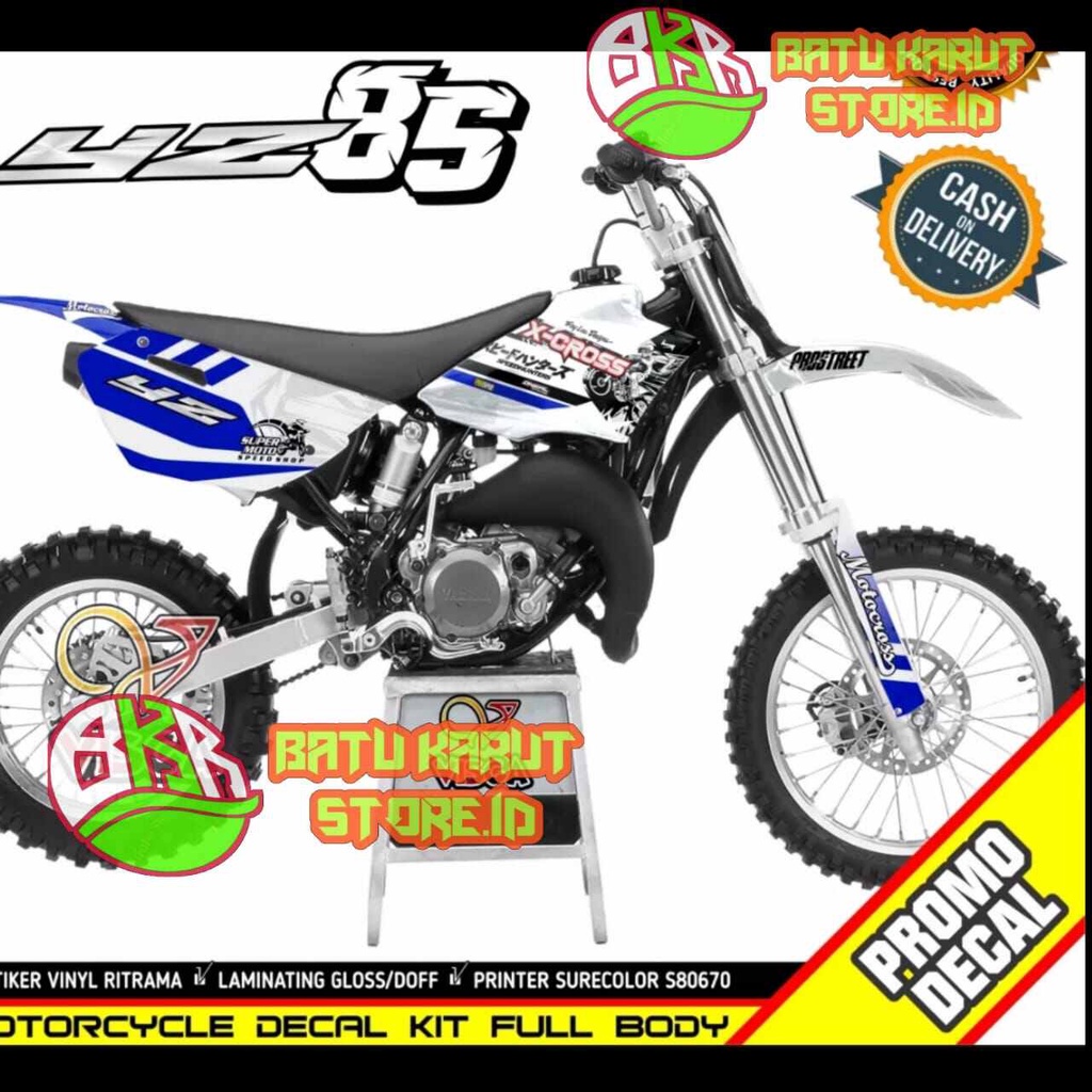 Jual DECAL YZ 85 OLD || DECAL YZ 85 NEW,YZ 85 NEW GTX,YZ 85 OLD,YZ 250 ...
