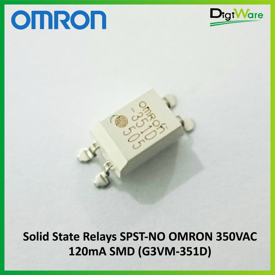 Jual Solid State Relay SPST-NO 350VAC 120mA SMD G3VM-351D Omron ...