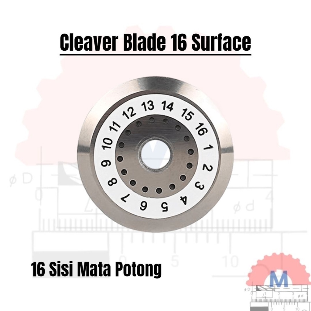 Jual Fiber Optic Blade cleaver blade 16 surface optical fiber cutting ...