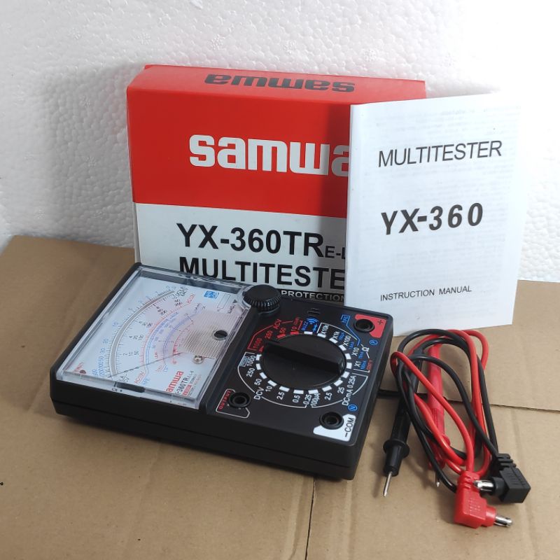 Jual Multimeter Analog YX-360TR Avometer Analog YX 360 Multitester ...