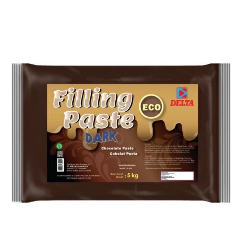 Jual Filling Paste Dark Chefmate ECO 5kg | Shopee Indonesia