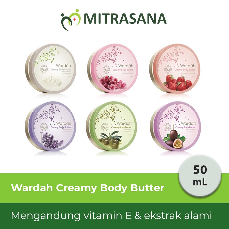 Jual Wardah Creamy Body Butter 50 | 150 ml - Membantu melembabkan dan ...