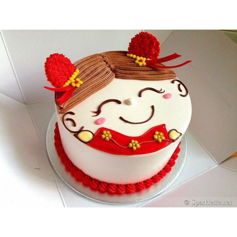 Jual ready imlek bento cake, mini cake kue ulangtahun | Shopee Indonesia