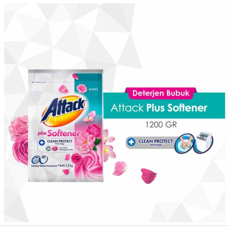 Jual Attack Plus Softener 1.2kg | Shopee Indonesia