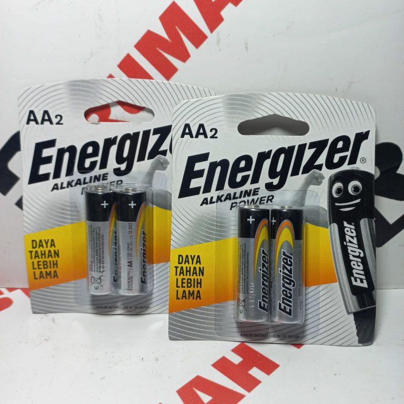 Jual Baterai ENERGIZER Alkaline Power AA/AAA ( 2pcs) | Shopee Indonesia