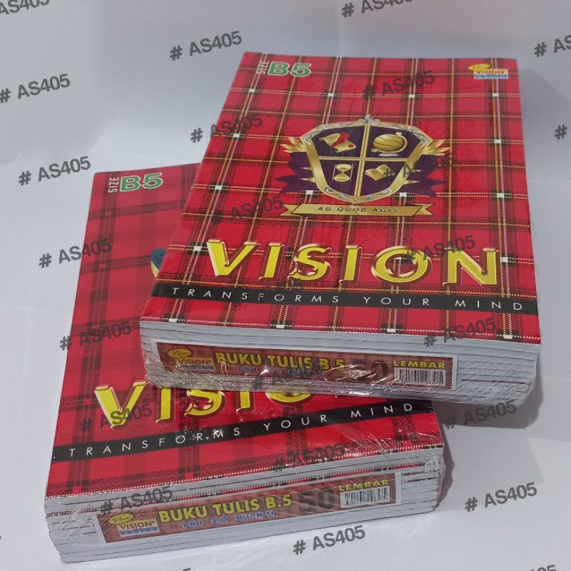 Jual Buku Tulis Vision Boxy Campus isi 50 lembar | Shopee Indonesia