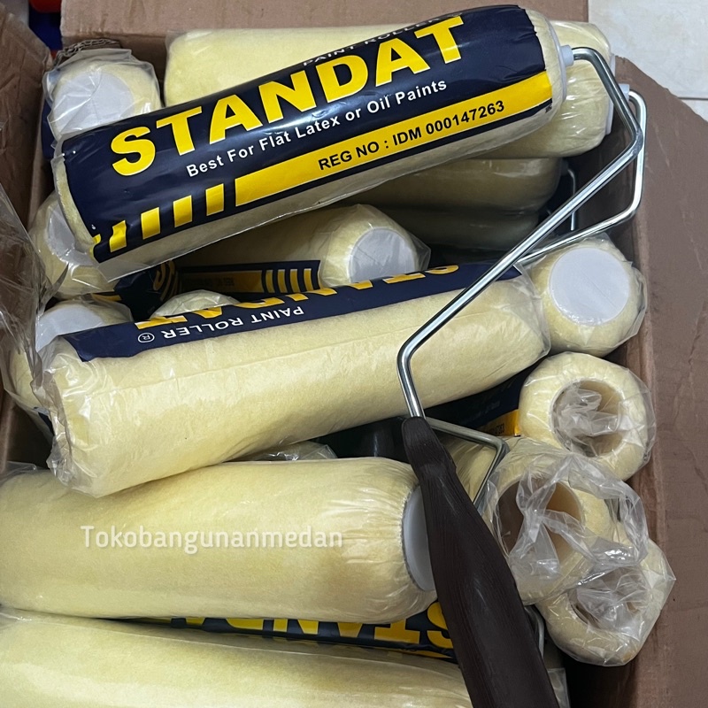 Jual KUAS CAT ROL STANDAT 9 INCH / ROLL BAGUS | Shopee Indonesia