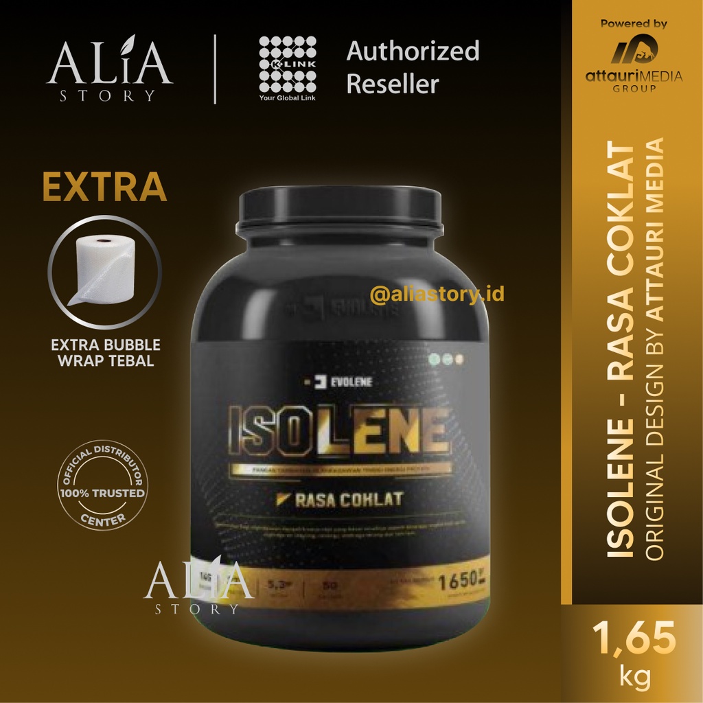 Jual Evolene Isolene Rasa Coklat 1650 gr isi 50 Sachet Defisit Kalori ...