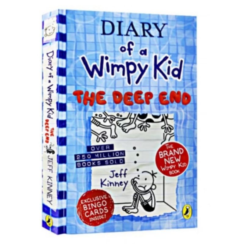 Jual The Deep End (Diary of a Wimpy Kid)by Jeff Kinney,Buku Inggris ...
