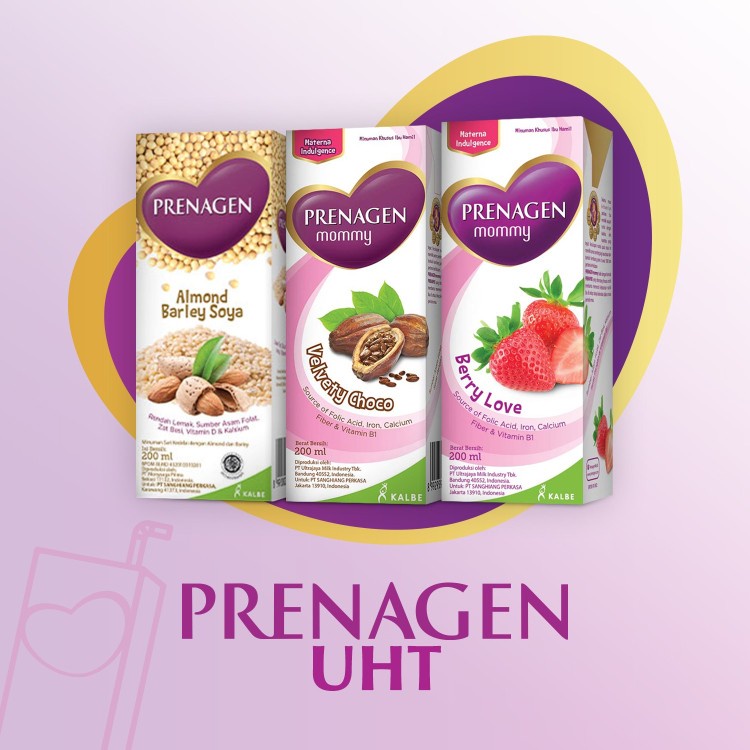 Jual PRENAGEN MOMMY UHT 185ml COKLAT, BERRY LOVE, ALMOND SOYA | Shopee Indonesia
