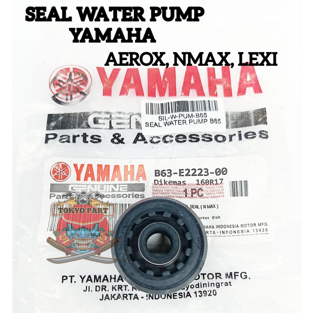 Jual SEAL WATER PUMP / SEAL POMPA RADIATOR YAMAHA N MAX KUALITAS ASLI ORIGINAL YAMAHA YGP SUDAH ...