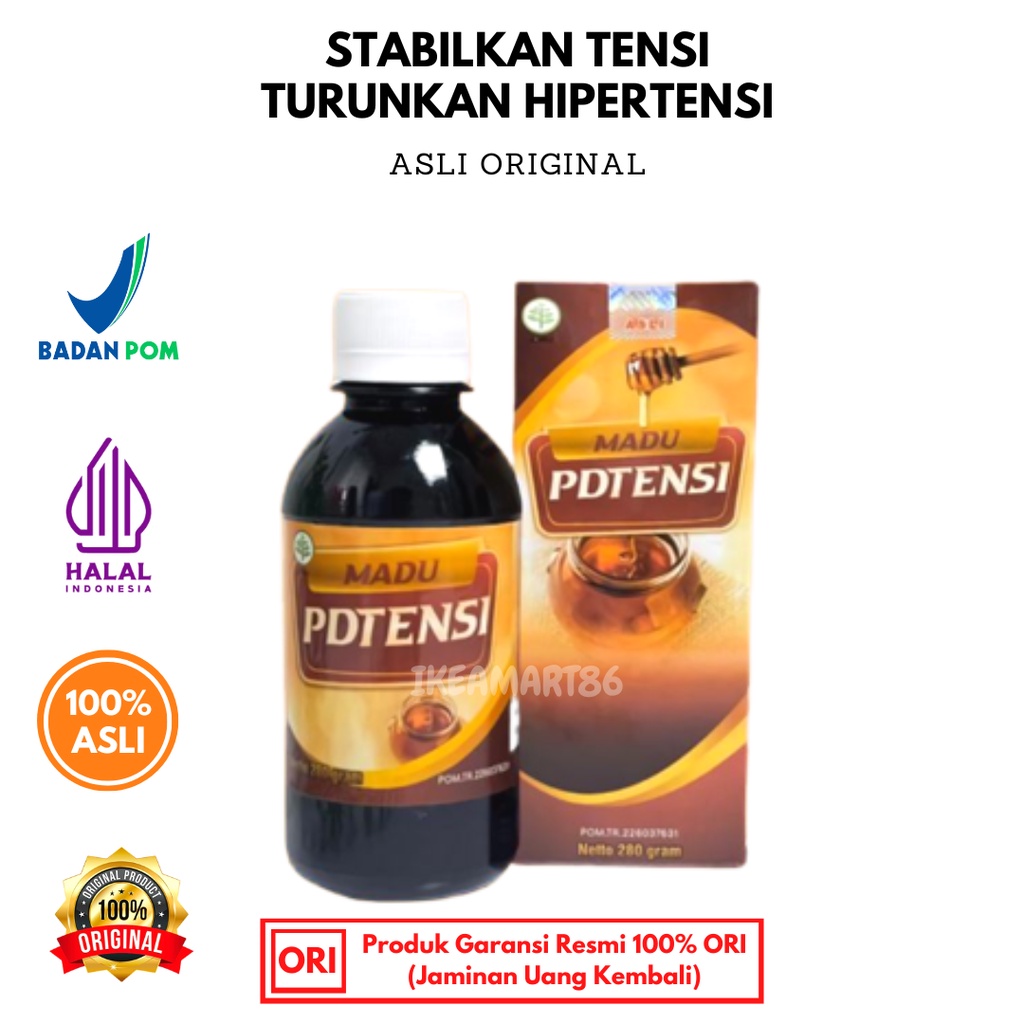 Jual Madu PD Tensi Obat Hipertensi Herbal Darah Tinggi / Menjaga ... Jual Madu PD Tensi Obat Hipertensi Herbal Darah Tinggi / Menjaga ...