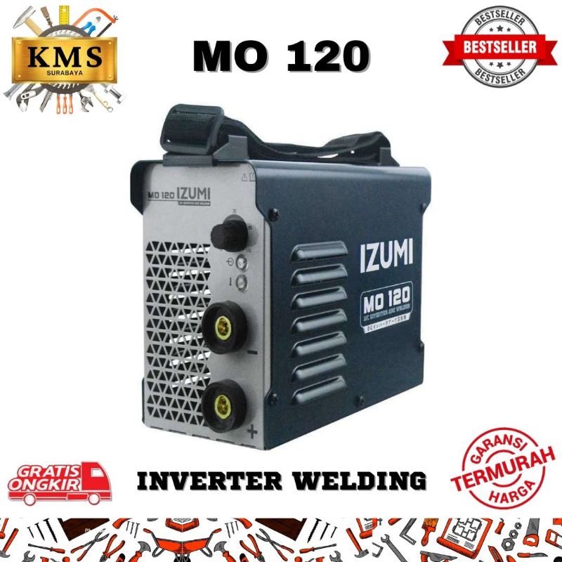 Jual Mesin Trafo Las Listrik Izumi MO120 ( Inverter Welding IGBT MO 120 ) | Shopee Indonesia