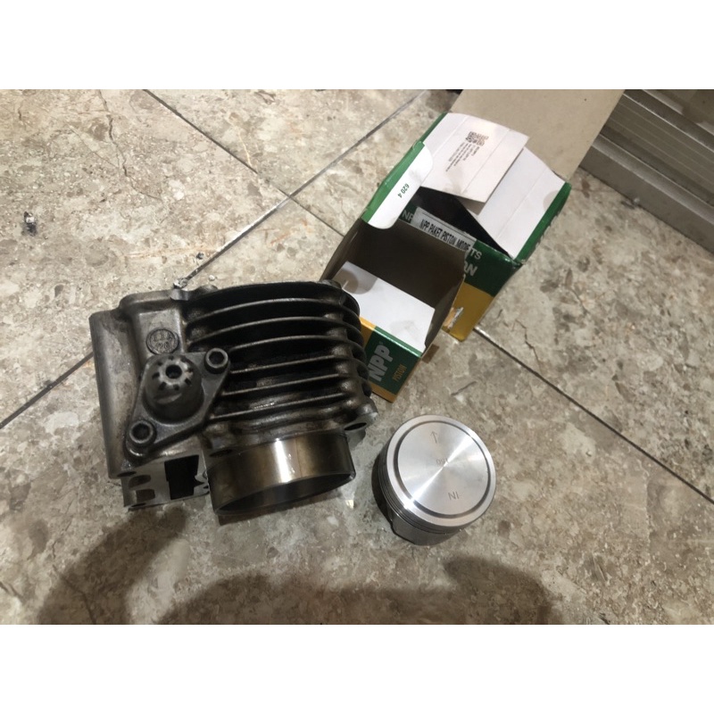 Jual blok boring liner mio sporty 5Tl bore up racing liner 70 72 74 76 ...