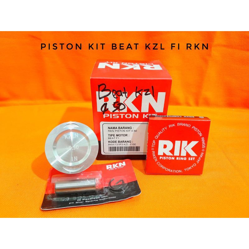 Jual PISTON KIT BEAT KZL BEAT FI RKN OVERSIZE STD-200 | Shopee Indonesia