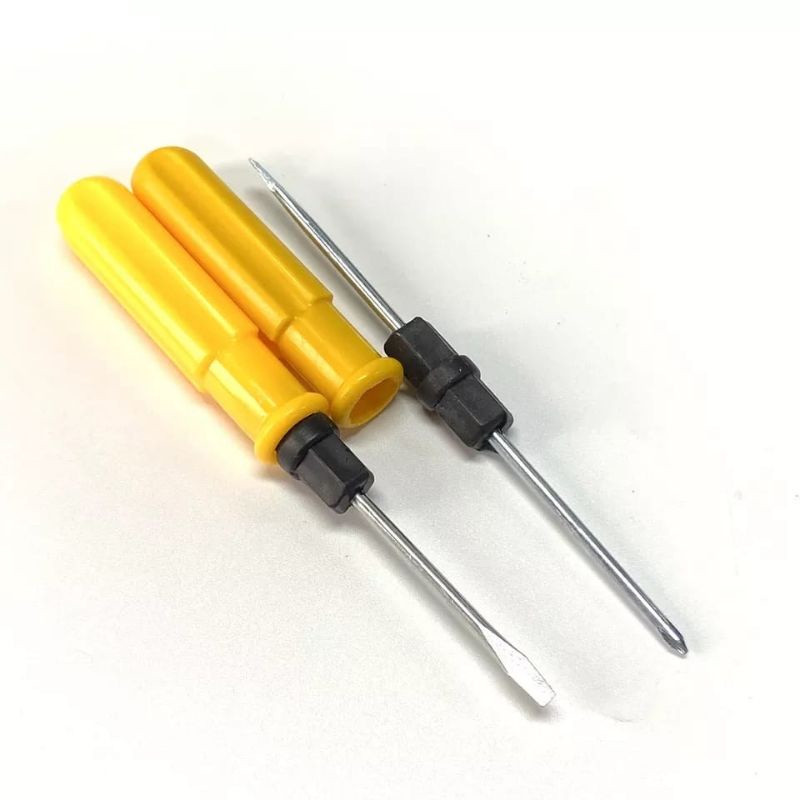 Jual obeng +- warna kuning | Shopee Indonesia