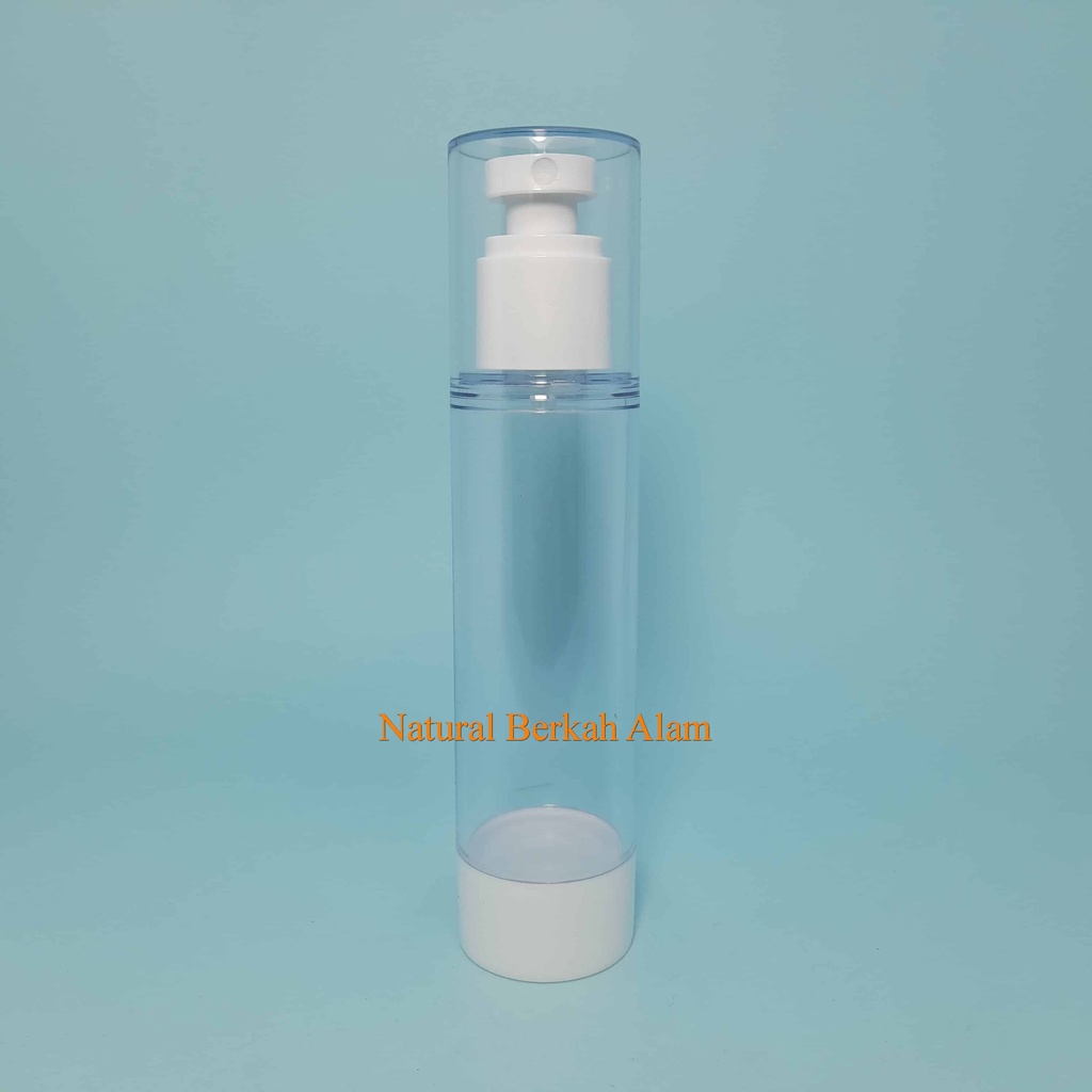 Jual Botol Kosmetik Vaccum 100 Ml Pp / Botol Plastik / Botol Vaccum ...
