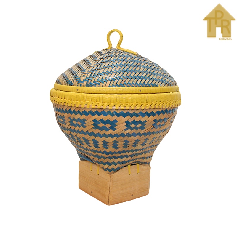 Jual Bambu Bakul Nasi Boboko Batik Bertutup D20 | Shopee Indonesia