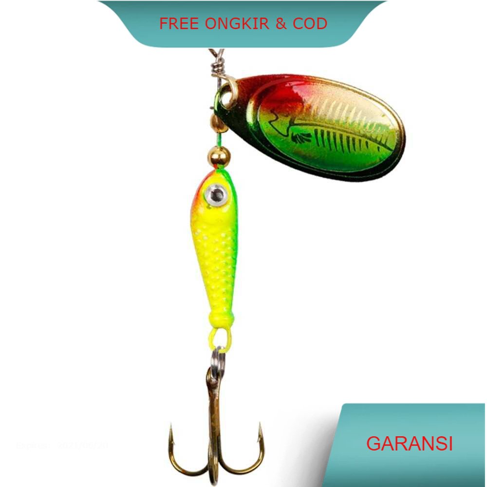 Jual Super Sale Umpan Pancing Ikan Spinner Fishing Lure 9G - LU79 ...