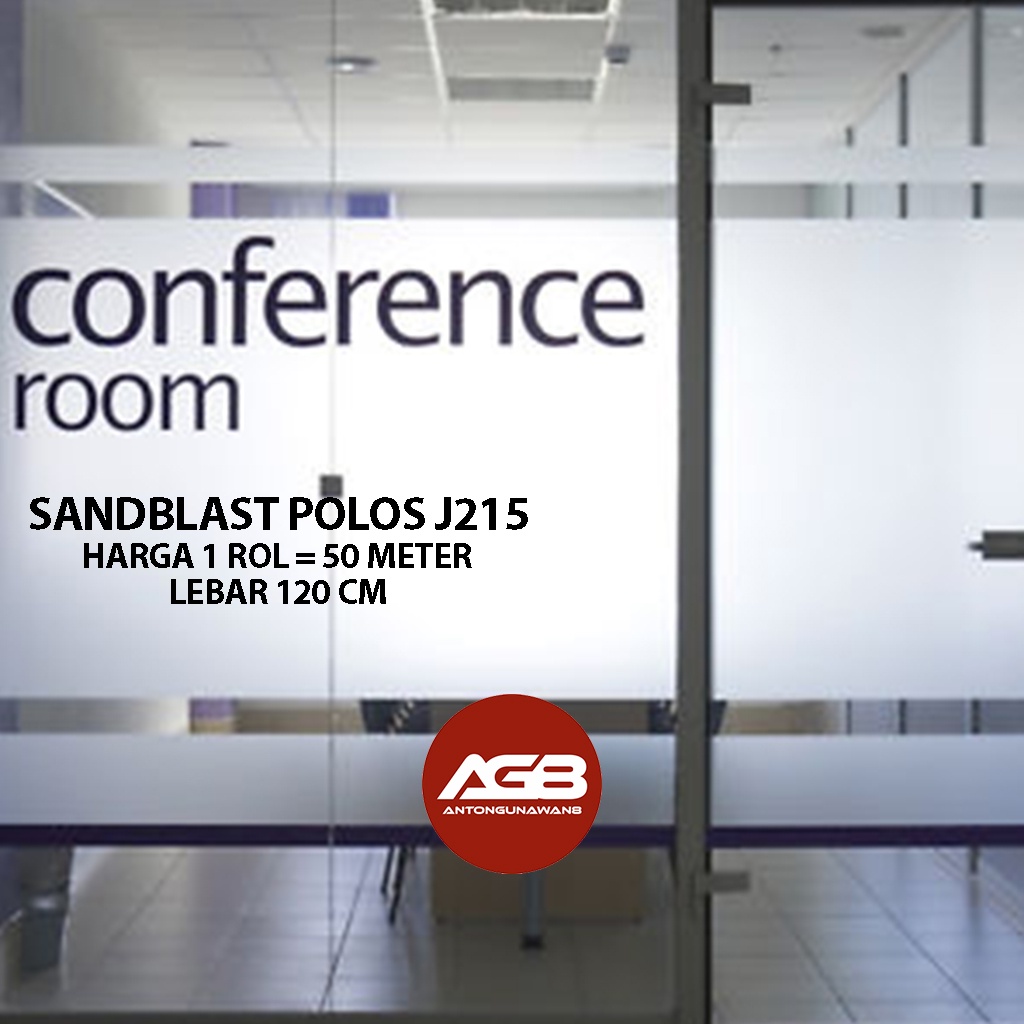 Jual Sticker Kaca Es Sticker Sandblast Sticker Kaca Polos TAKIKOSSAI ...