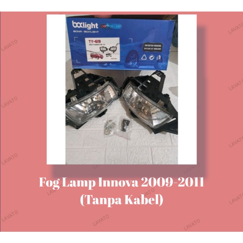 Jual Fog Lamp Innova 2009-2011 (Tanpa Kabel) | Shopee Indonesia
