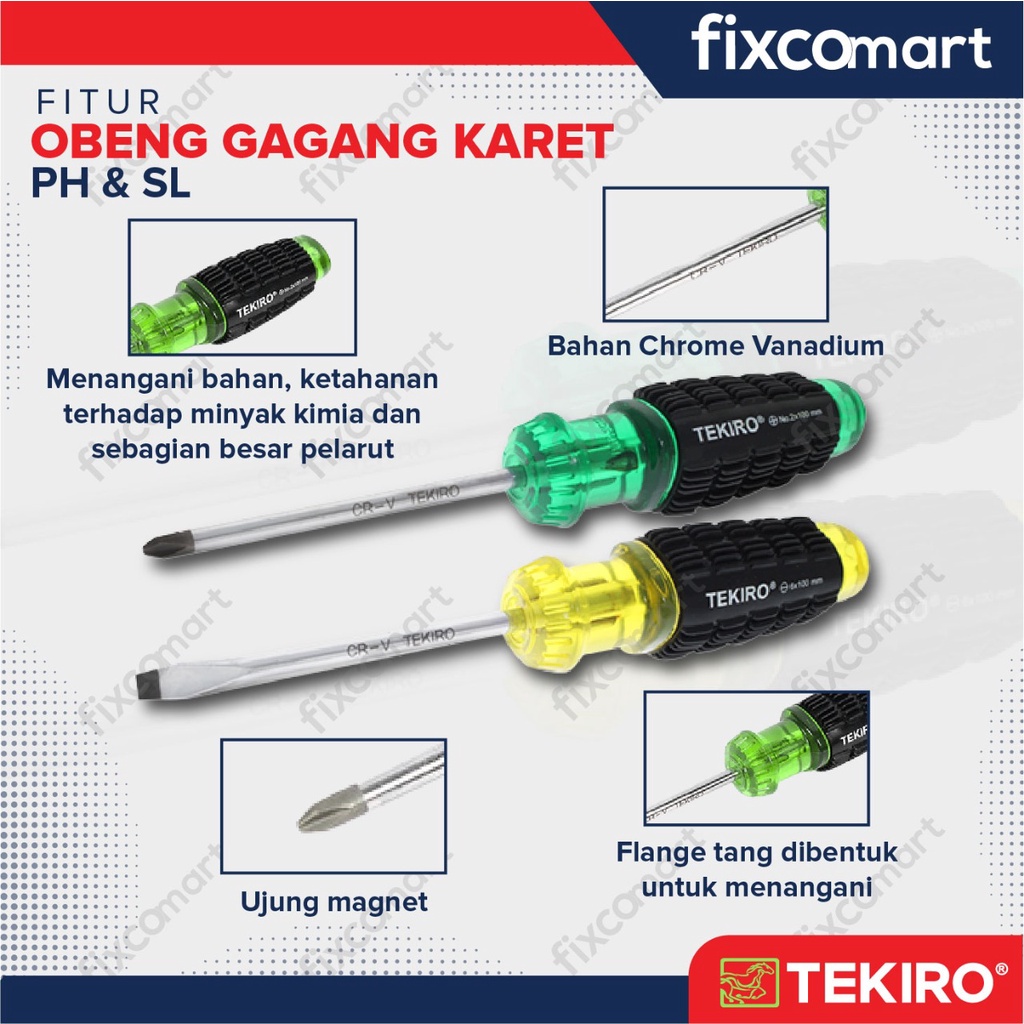 Jual Obeng Tekiro Terlengkap & Harga Terbaru Mei 2026 | Shopee Indonesia