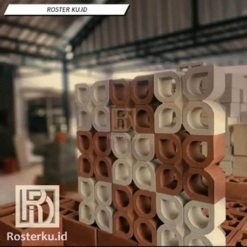 Jual Roster beton minimalis motif kembang bali | Shopee Indonesia