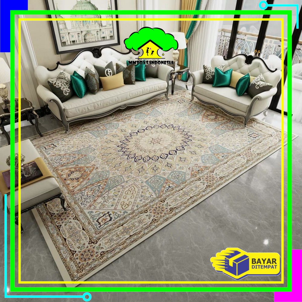 Jual MI-C783 Karpet Lantai Eropa Import Polyester 200 cm x 300 cm ...