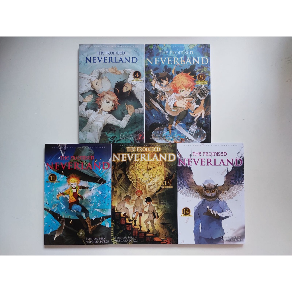 Jual [KOMIK PRELOVED CABUTAN] The Promised Neverland (TPN), Kaiju No.8 ...