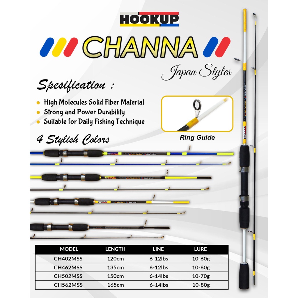 Jual Joran Pancing iroly Channa 120-135-150-165cm | Shopee Indonesia