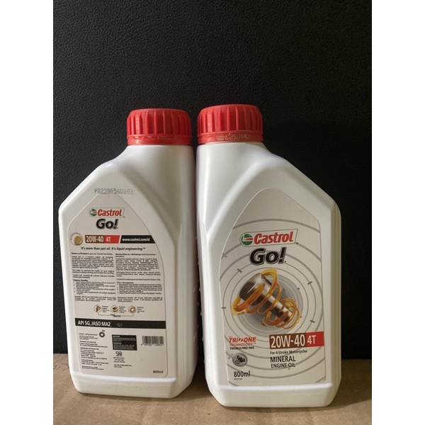 Jual CASTROL GO 20w-40 4T 0.8L | Shopee Indonesia