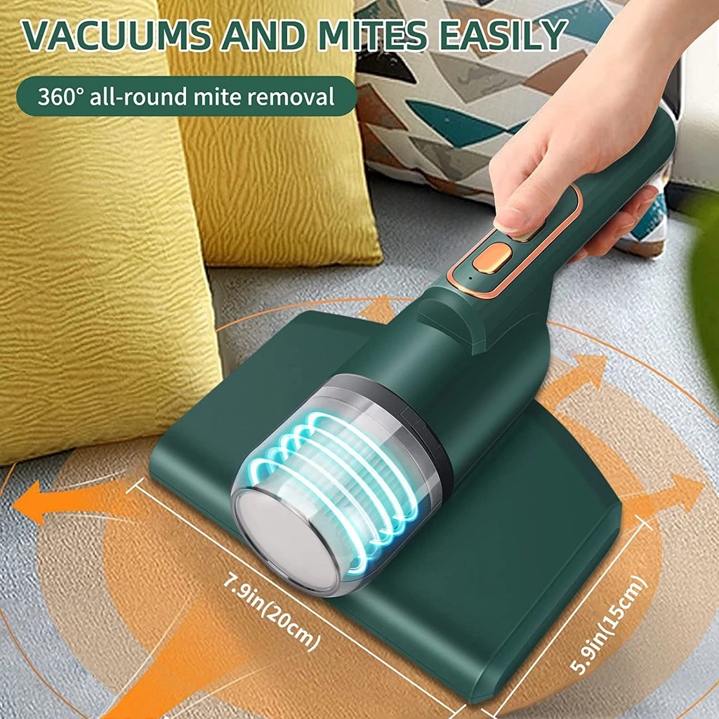 Jual Wireless Dust Mite Vacum Cleaner Penyedot Debu Electric Anti-dust ...