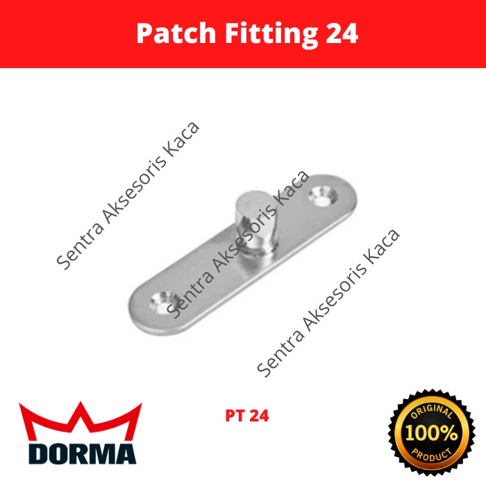 Jual Fitt Patch Fitting Dorma Pt 24 Dormatop Fitting Pintu Kaca Pt24 ...