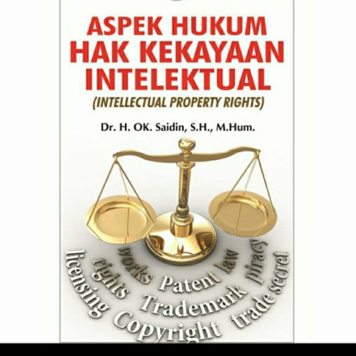 Jual Buku Aspek Hukum Hak Kekayaan Intelektual OK Saidin Rajagrafindo | Shopee Indonesia