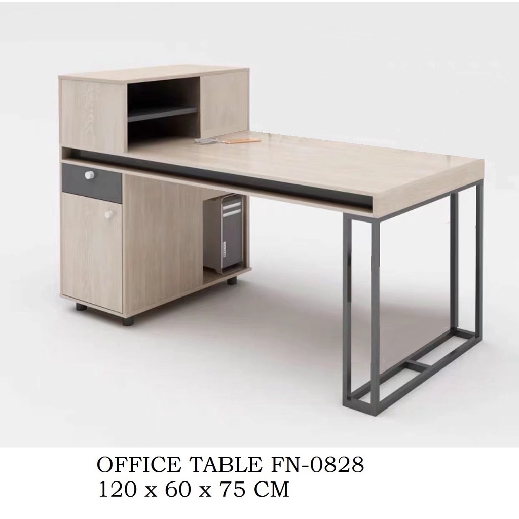 Jual Meja Office Table FN-0828- Ukuran 120 X 60 X 75cm Khusus Batam ...