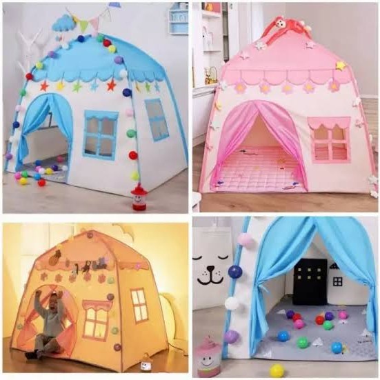 Jual TENDA ANAK RUMAH BERMAIN PRINCE PRINCESS / PLAYING TENT KIDS ...