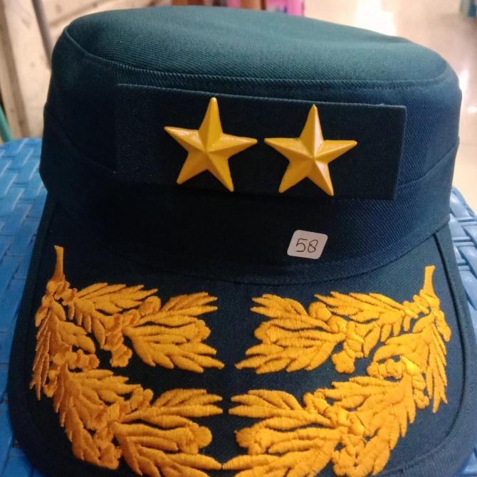 Jual topi komando pdh pati Al+pangkat jendral kuwalitas bagus New ...