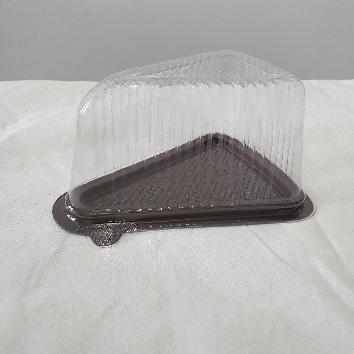 Jual Mika Cake Tray Segitiga 50pcs Mika Kue Segitiga Mika Cake Mini ...