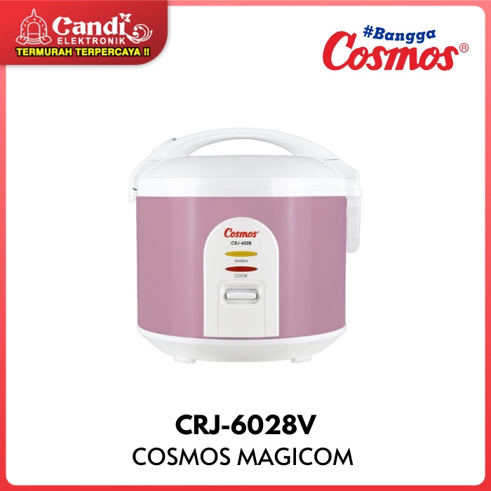 Jual COSMOS Magicom Kpasitas 1,2 Liter CRJ-6028V | Shopee Indonesia