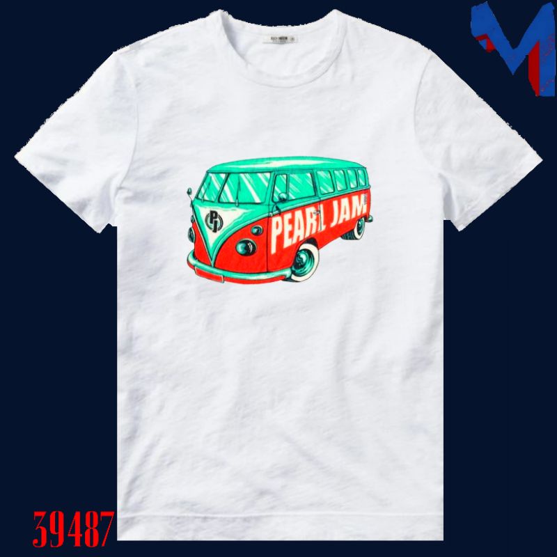 Jual Baju Kaos Tshirt Pria Laki Cowok Cewek Unisex Band Pearl Jam ...